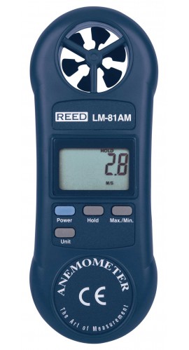REED LM-81AM Compact Vane Anemometer