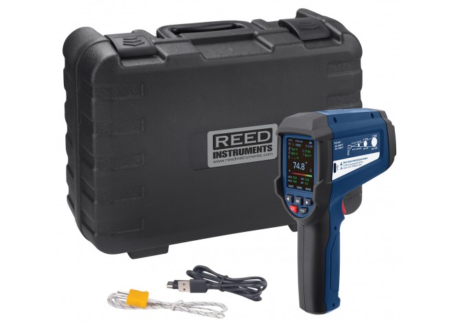 REED R2340 Professional Infrared Thermometer, 55:1, 3362°F (1850°C ...