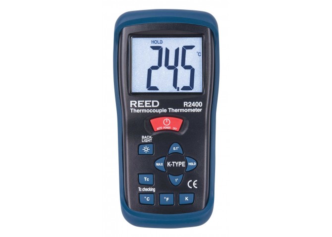 REED R2400 Type K Thermocouple Thermometer