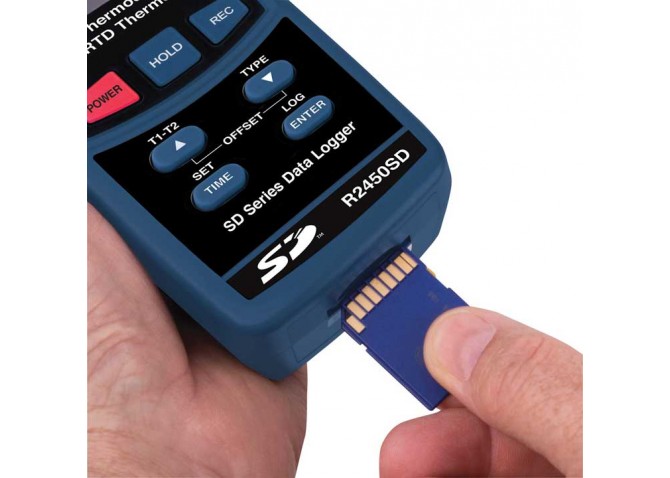 REED R2450SD Data Logging Thermometer