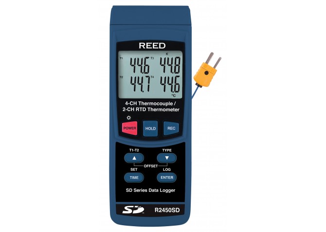 REED R2450SD Data Logging Thermometer