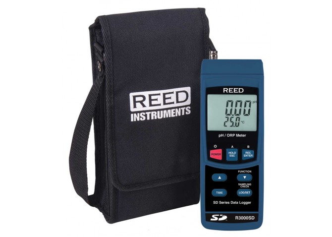 REED R3000SD Data Logging pH/ORP Meter