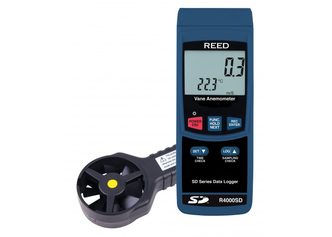 REED R4000SD Data Logging Vane Thermo-Anemometer