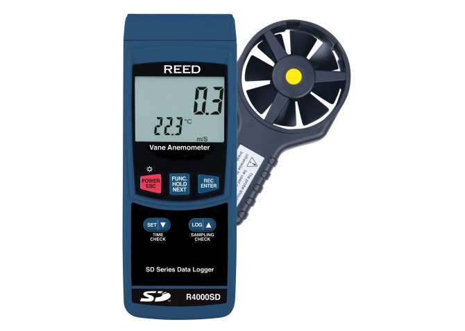 REED R4000SD Data Logging Vane Thermo-Anemometer