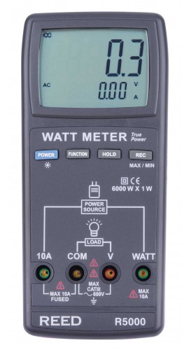 REED DW-6060 Watt Meter