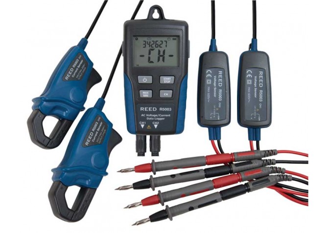 REED R5003 AC Voltage/Current Datalogger