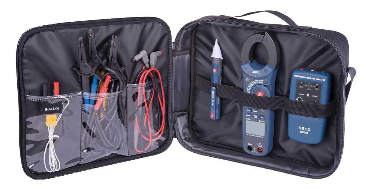 REED R5004-KIT Ensemble de pince ampèremétrique /rotation de phase