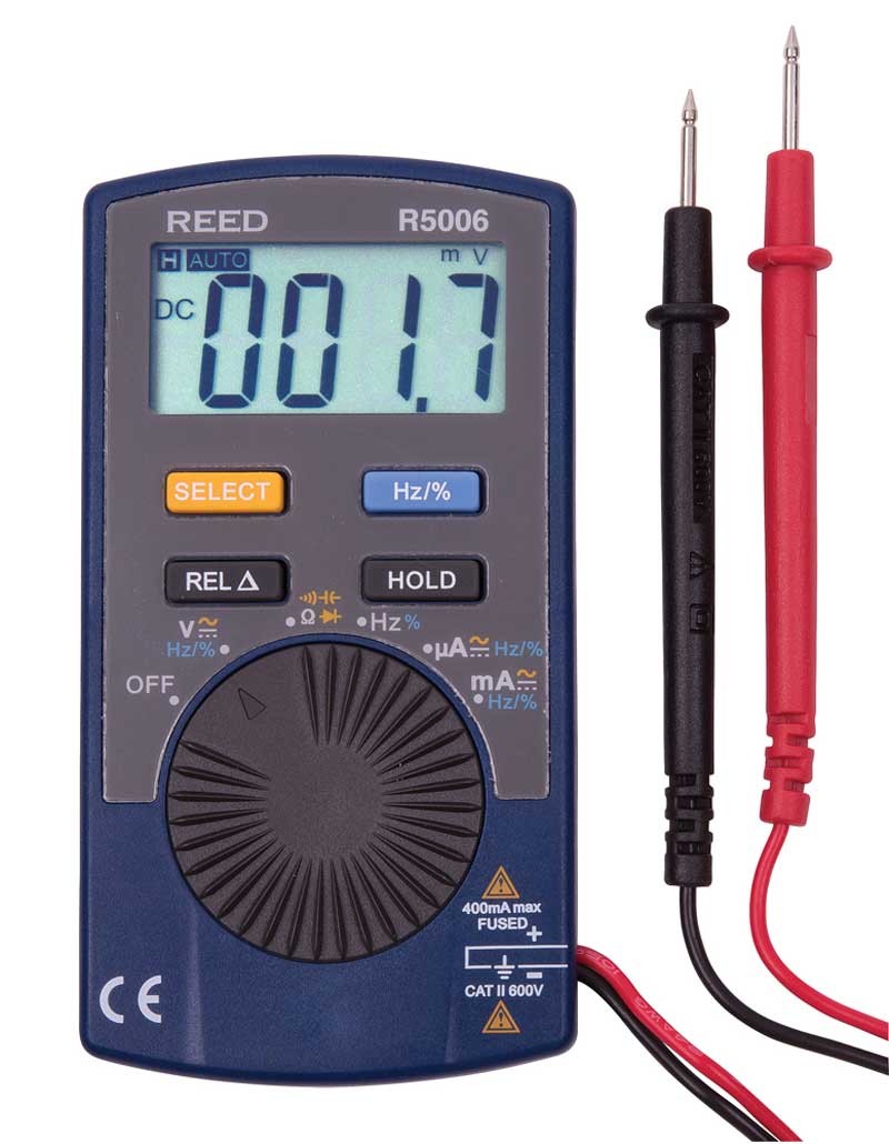 REED R5006 Autoranging Pocket Multimeter