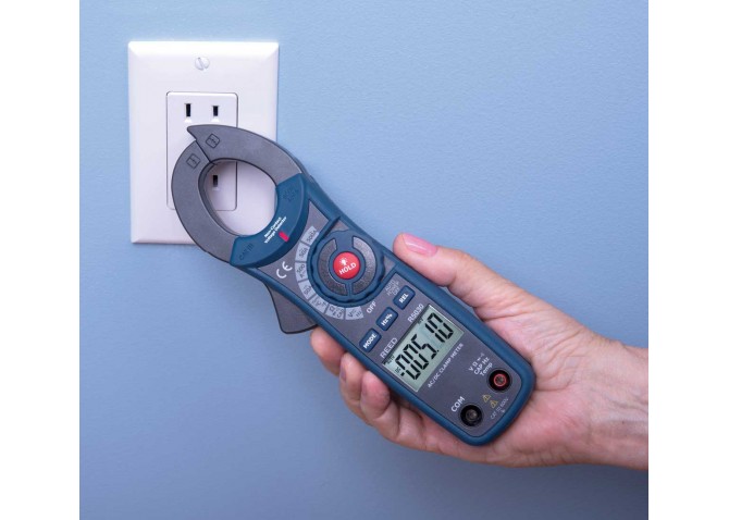 REED R5030 500A True RMS AC/DC Clamp Meter with NCV