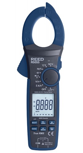 REED R5055 1000A True RMS Digital Clamp Meter
