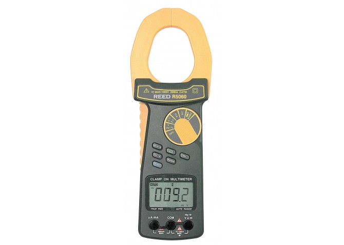 REED R5060 2000A True RMS AC/DC Clamp Meter