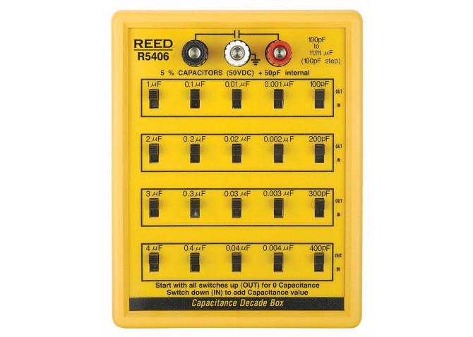 REED R5406 Capacitance Decade Box