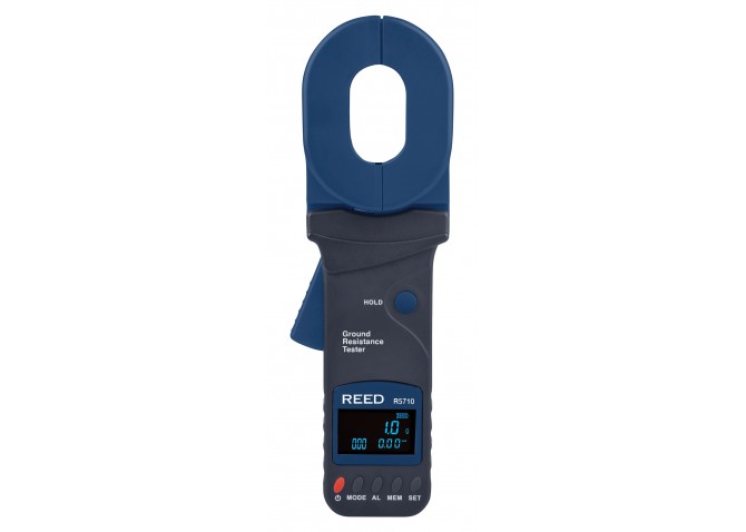 REED R5710 Clamp-On Ground Resistance Tester