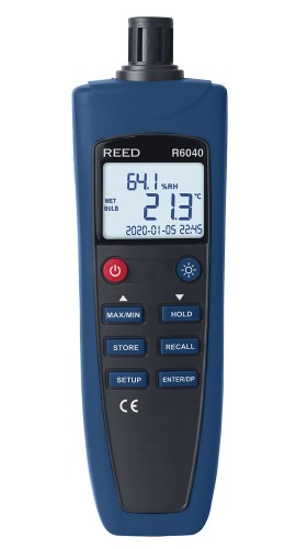 REED R6040 Psychrometer/Thermo-Hygrometer