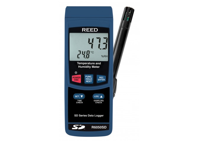 REED R6050SD Data Logging Thermo-Hygrometer