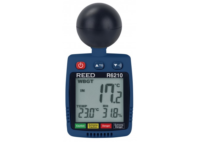 REED R6210 Heat Stress WBGT Meter