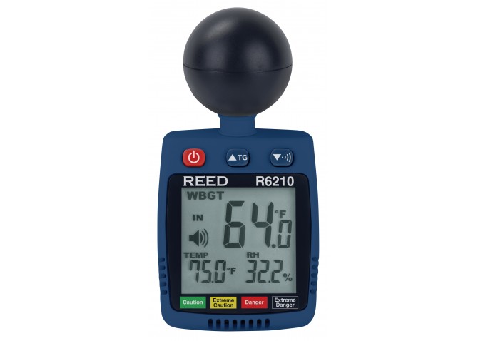 REED R6210 Heat Stress WBGT Meter
