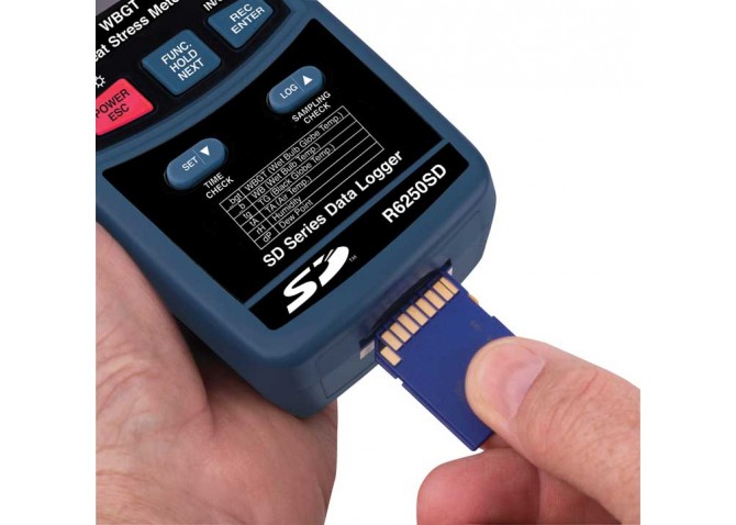 REED R6250SD Data Logging Heat Stress Meter