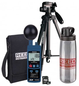REED R6250SD-KIT3 Data Logging Heat Stress Meter Kit