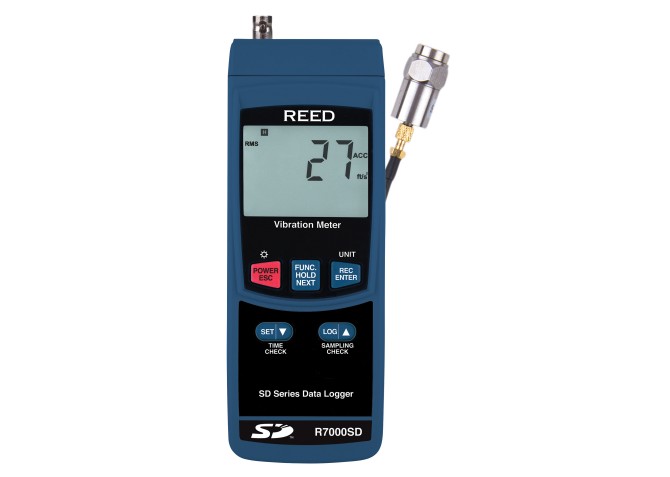 REED R7000SD Data Logging Vibration Meter