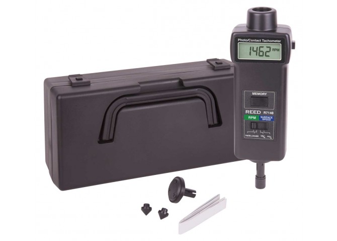 REED R7140 Combination Contact / Laser Photo Tachometer