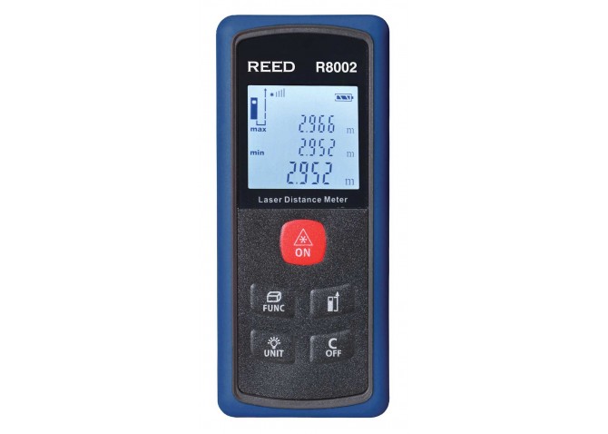 REED R8002 Laser Distance Meter, 148' (45m)