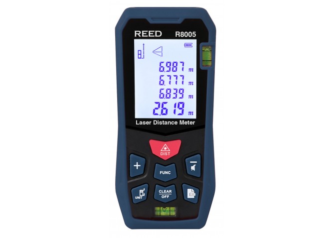 REED R8005 Laser Distance Meter, 164' (50m)