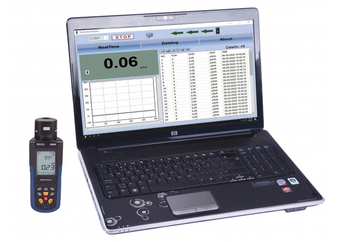 REED R8008 Portable Radiation Meter