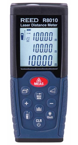 REED R8010 Laser Distance Meter, 328' (100m)