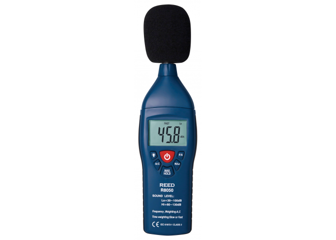 REED R8050 Dual Range Sound Level Meter