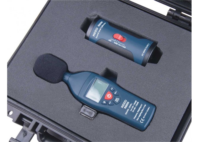 REED R8050-KIT Sound Level Meter and Calibrator Kit