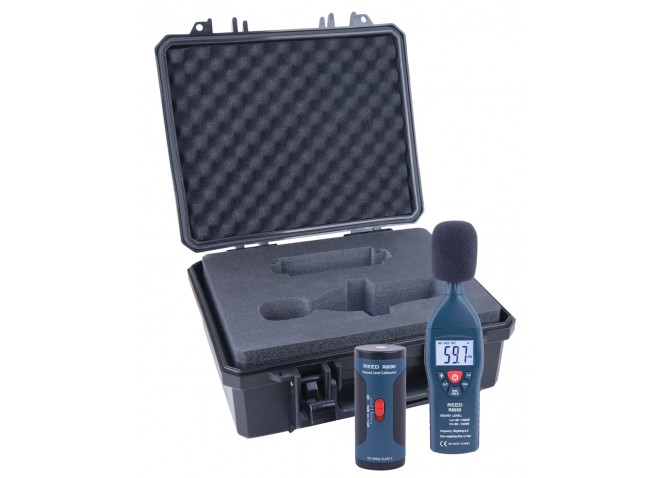 REED R8050-KIT Sound Level Meter and Calibrator Kit
