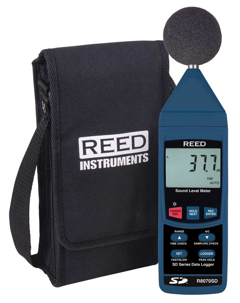 REED R8070SD Data Logging Sound Level Meter