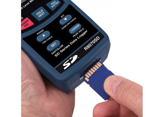 REED R8070SD Data Logging Sound Level Meter