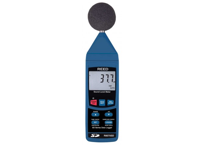 REED R8070SD Data Logging Sound Level Meter