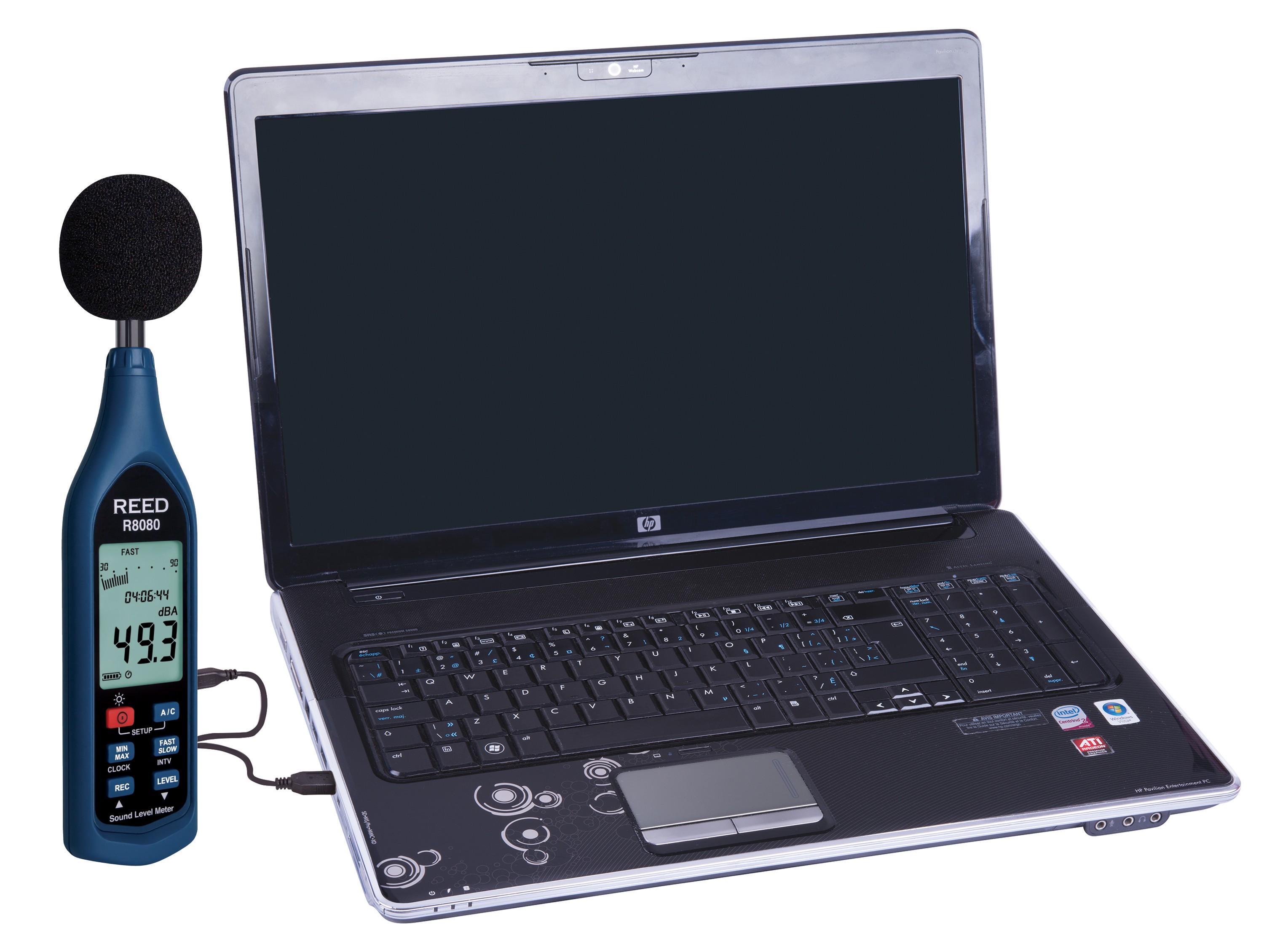 REED R8080 Data Logging Sound Level Meter with Bargraph