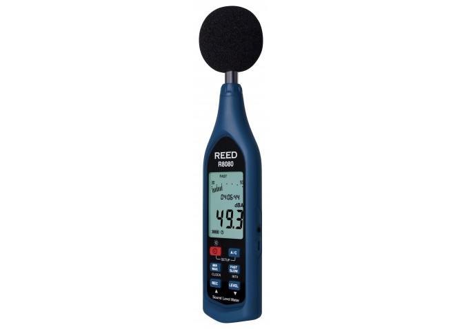 REED R8080 Data Logging Sound Level Meter with Bargraph
