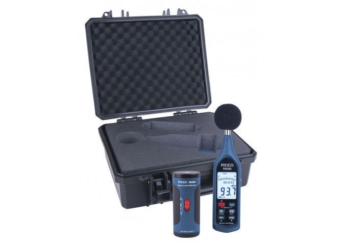 REED R8080-KIT Data Logging Sound Level Meter and Calibrator Kit