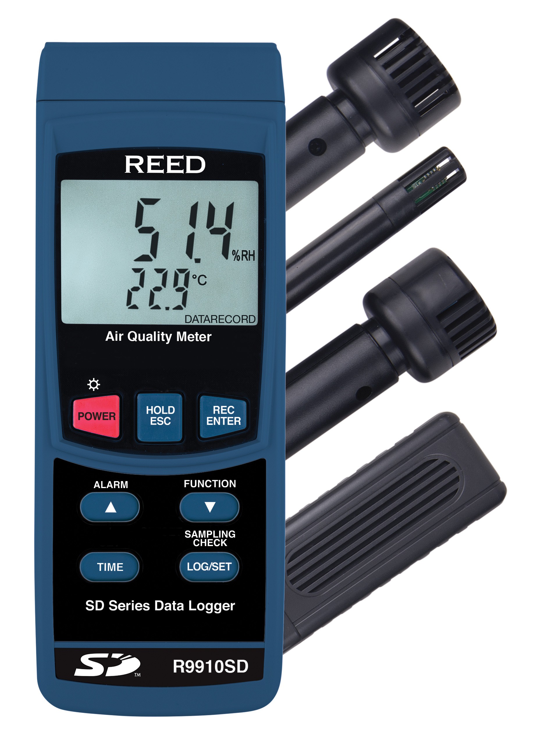 REED R9910SD Data Logging Air Quality Meter