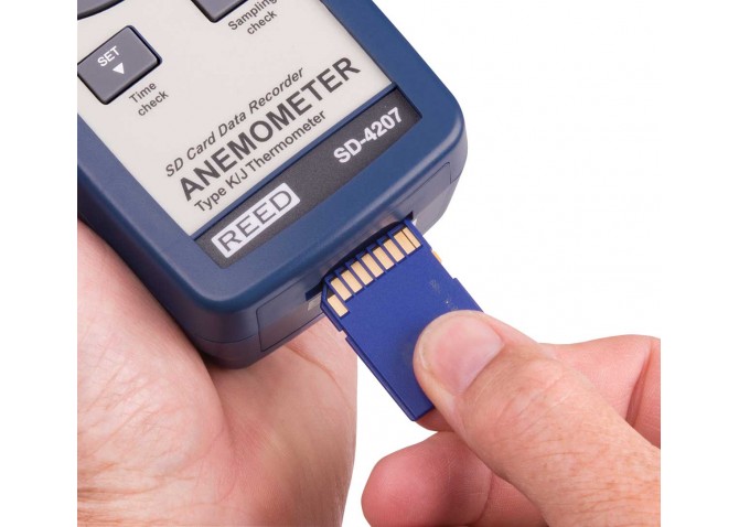 REED SD-4207 Data Logging Vane Thermo-Anemometer