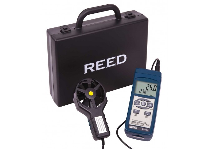 REED SD-4207 Data Logging Vane Thermo-Anemometer