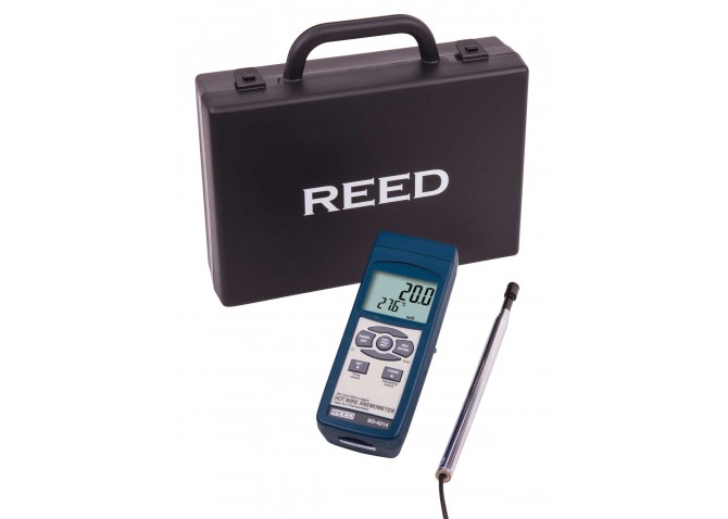REED SD-4214 Data Logging Hot Wire Thermo-Anemometer