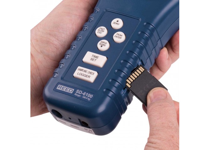 REED SD-6100 Data Logging Force Gauge, 220lbs (100kg)
