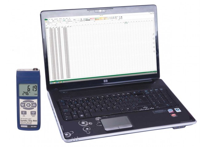 REED SD-8205 Data Logging Vibration Meter