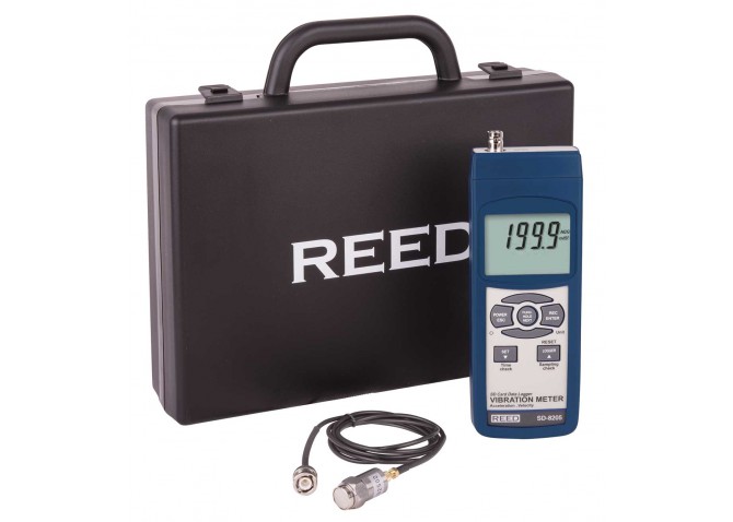 REED SD-8205 Data Logging Vibration Meter