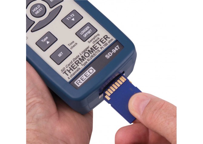 REED SD-947 Data Logging Thermometer
