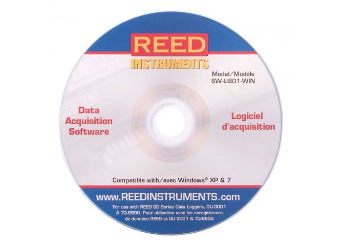 REED SW-U801-WIN Data Acquisition Software