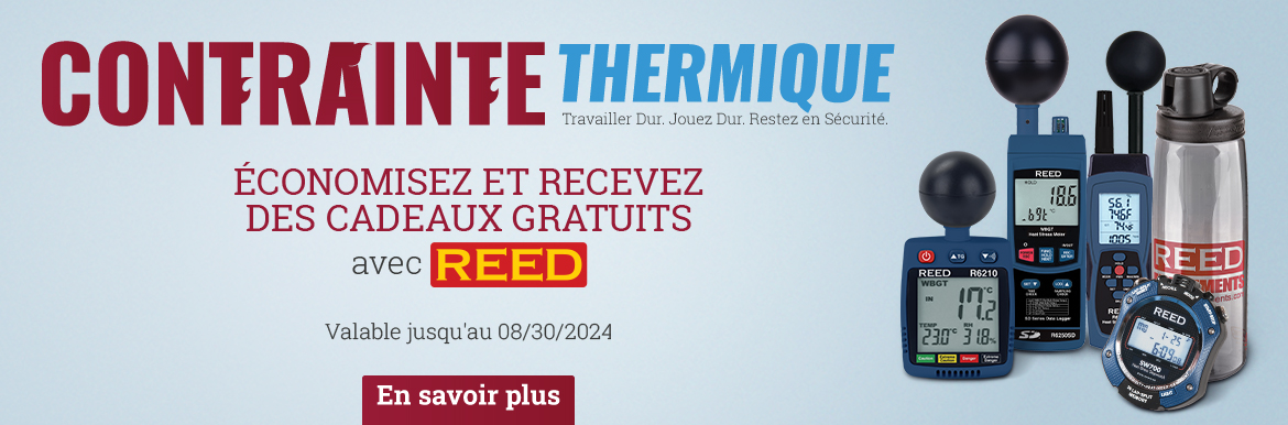 REEDInstruments.com - Test et mesure en toute confiance