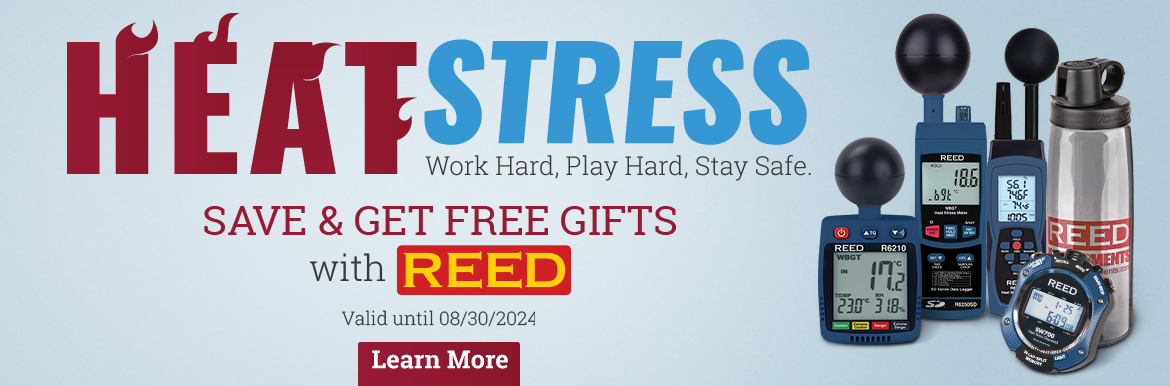 REEDInstruments.com - Test and Measure with Confidence