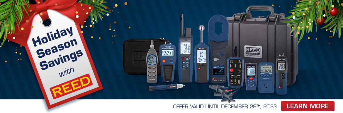 REEDInstruments.com - Test and Measure with Confidence